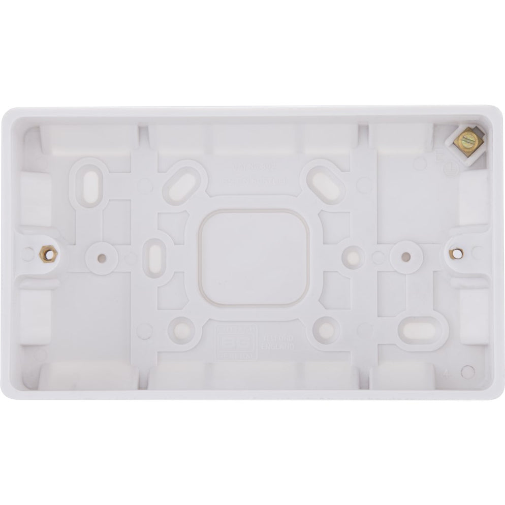 BG Double Pattress 32mm 892 | RS Electrical Supplies