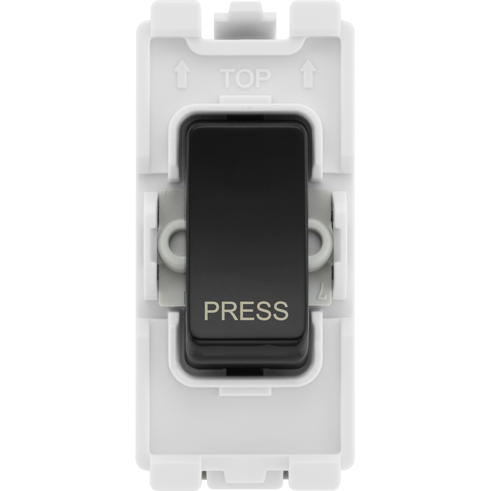 BG Evolve Black 20A Retractive Grid Module RPCDB14 | RS Electrical Supplies