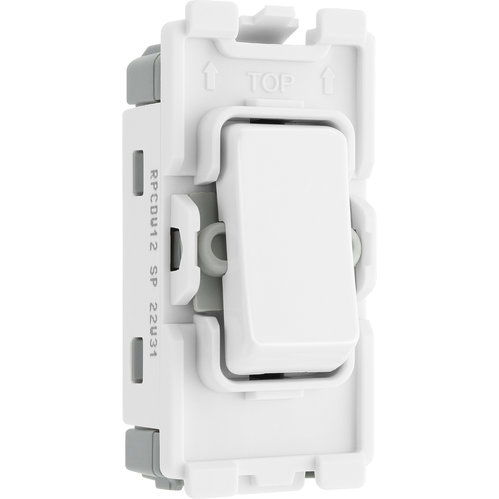 BG Evolve White 20A 2 Way Grid Module RPCDW12 | RS Electrical Supplies