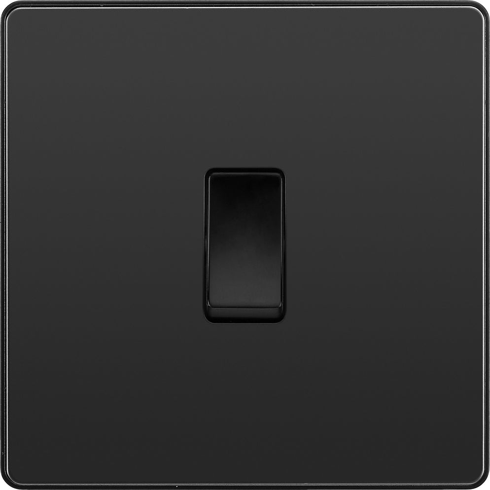 BG Evolve Black Chrome 20A Double Pole Switch PCDBC30B | RS Electrical ...