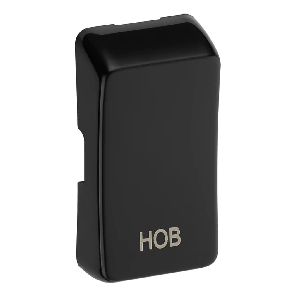 BG Evolve Black Engraved Hob Grid Rocker RRHBPCDB | RS Electrical Supplies