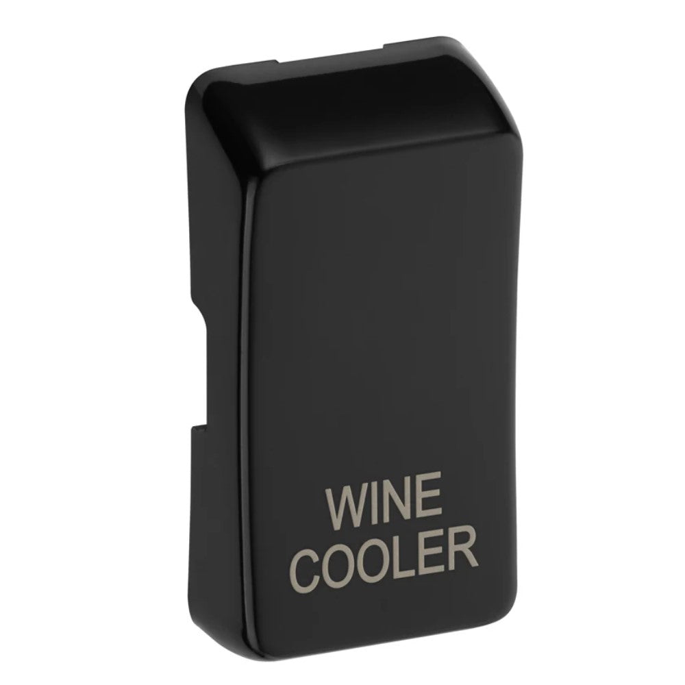 BG Evolve Black Engraved Wine Cooler Grid Rocker RRWCPCDB | RS ...