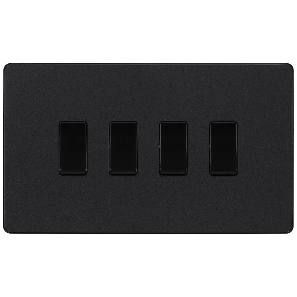BG Evolve Matt Black Switches and Sockets | RS Electrical Supplies