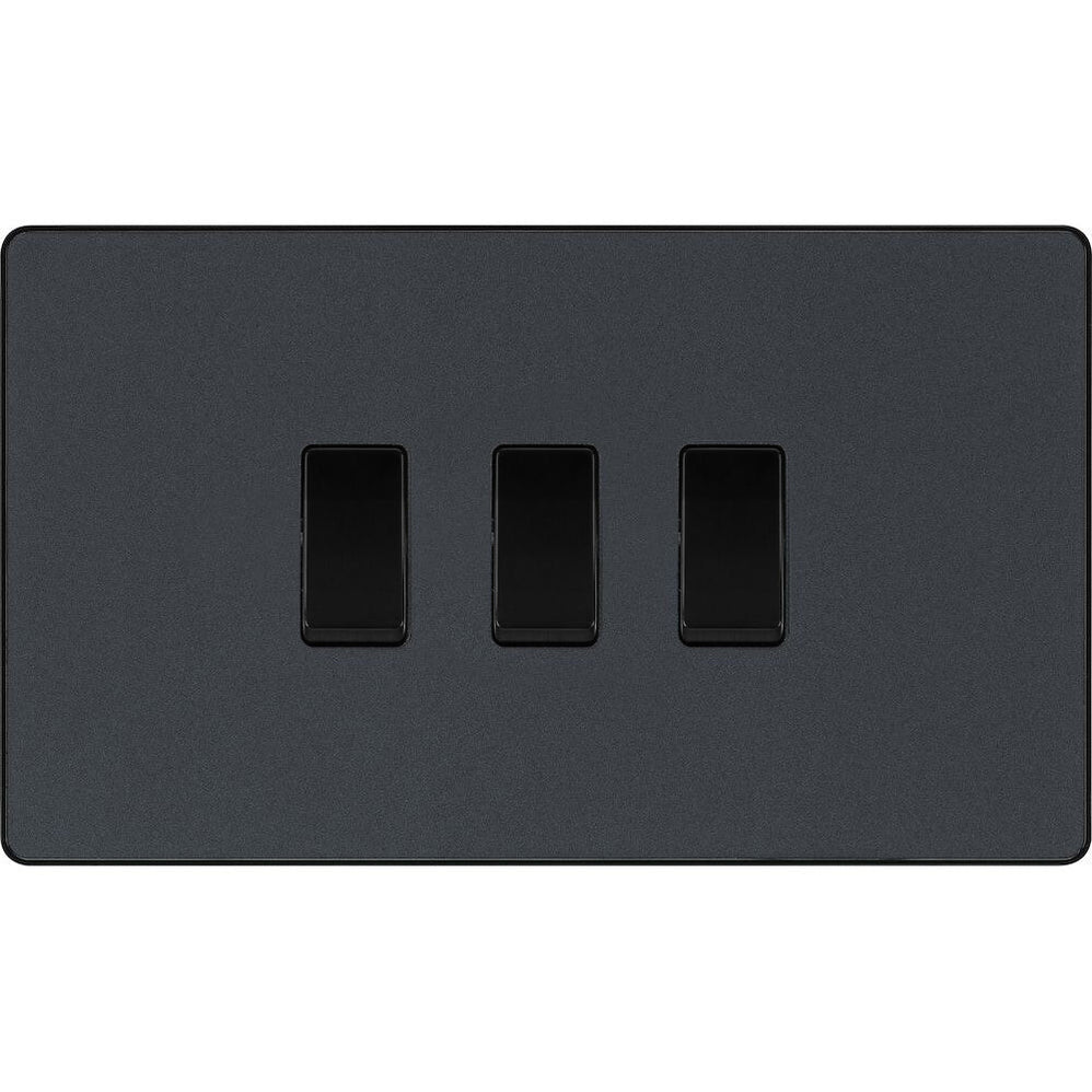 BG Evolve Matt Grey 13A Double Socket PCDMG22B | RS Electrical Supplies