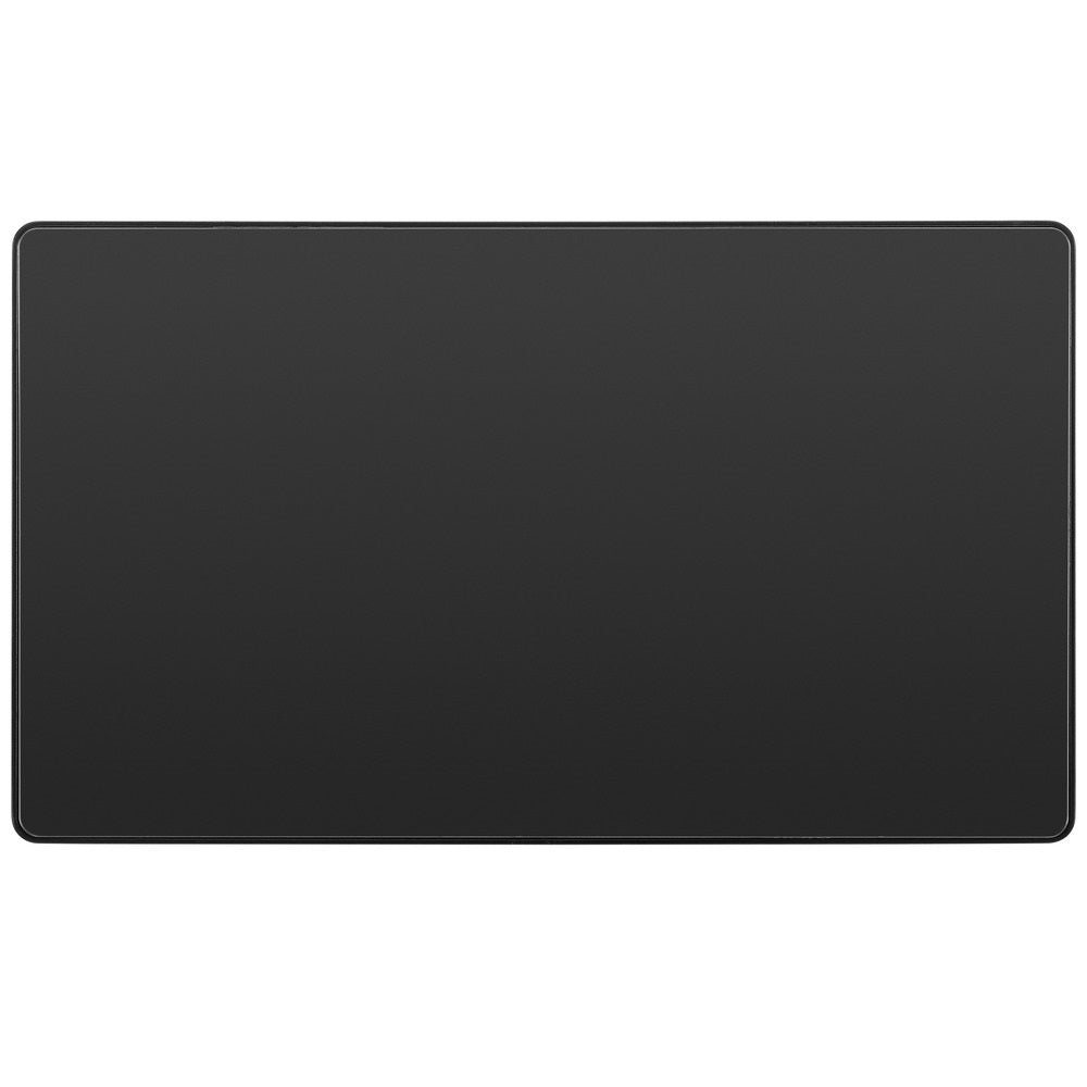 BG Evolve Black Chrome Double Blank Plate PCDBC95B | RS Electrical Supplies