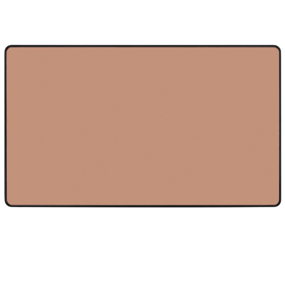 BG Evolve Polished Copper Double Blank Plate PCDCP95B | RS Electrical ...