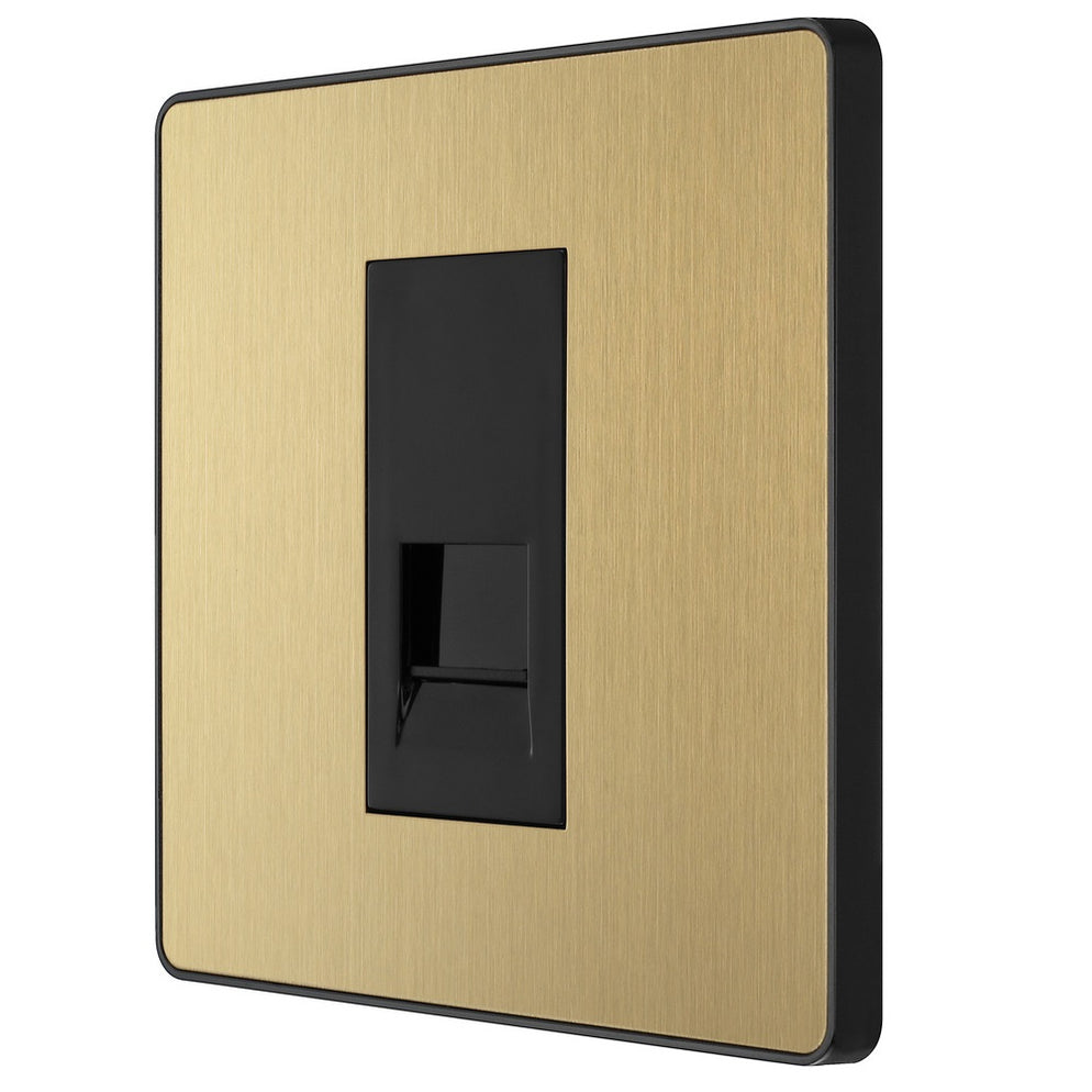 BG Evolve Satin Brass Master Telephone Socket PCDSBBTM1B | RS ...