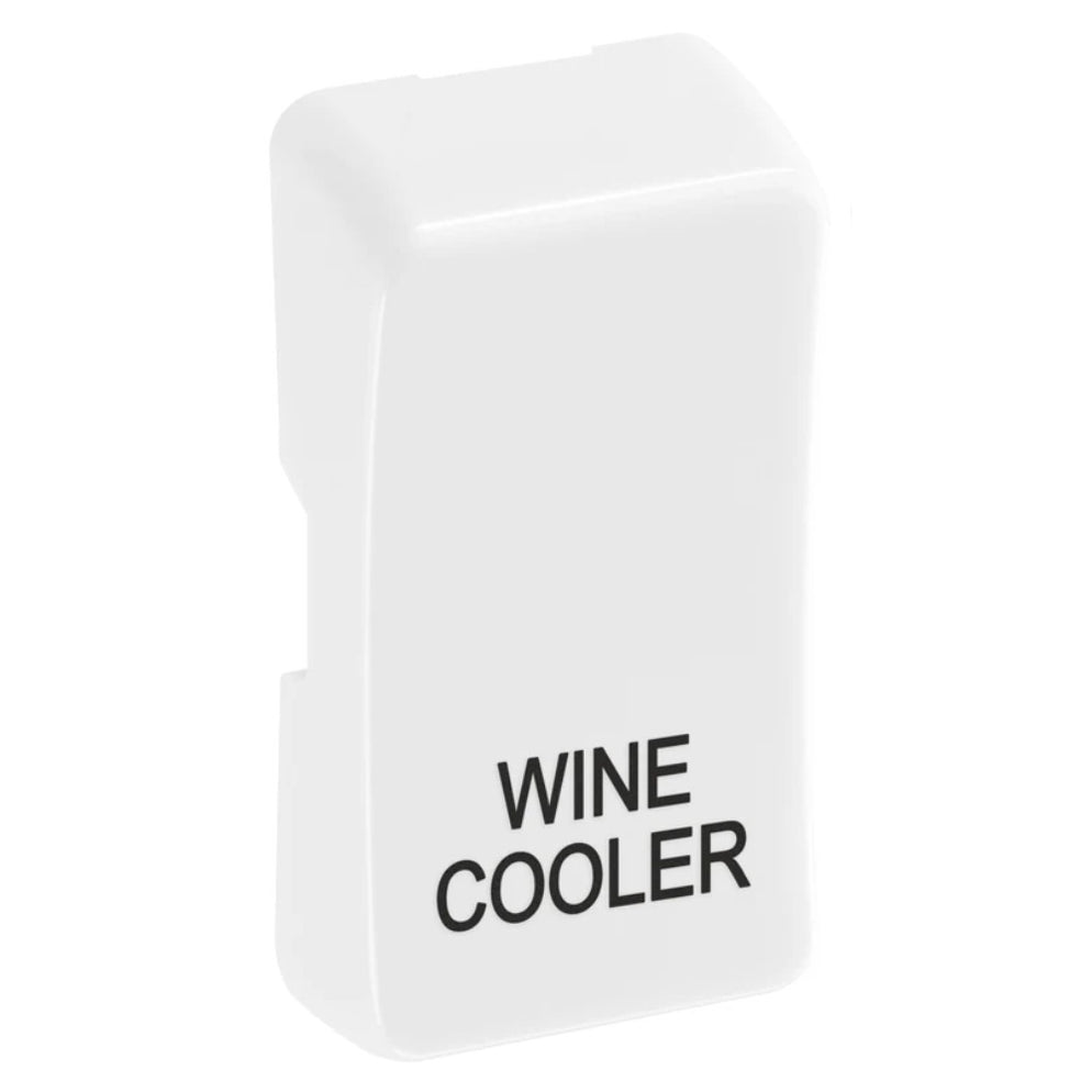 BG Evolve White Engraved Wine Cooler Grid Rocker RRWCPCDW | RS ...