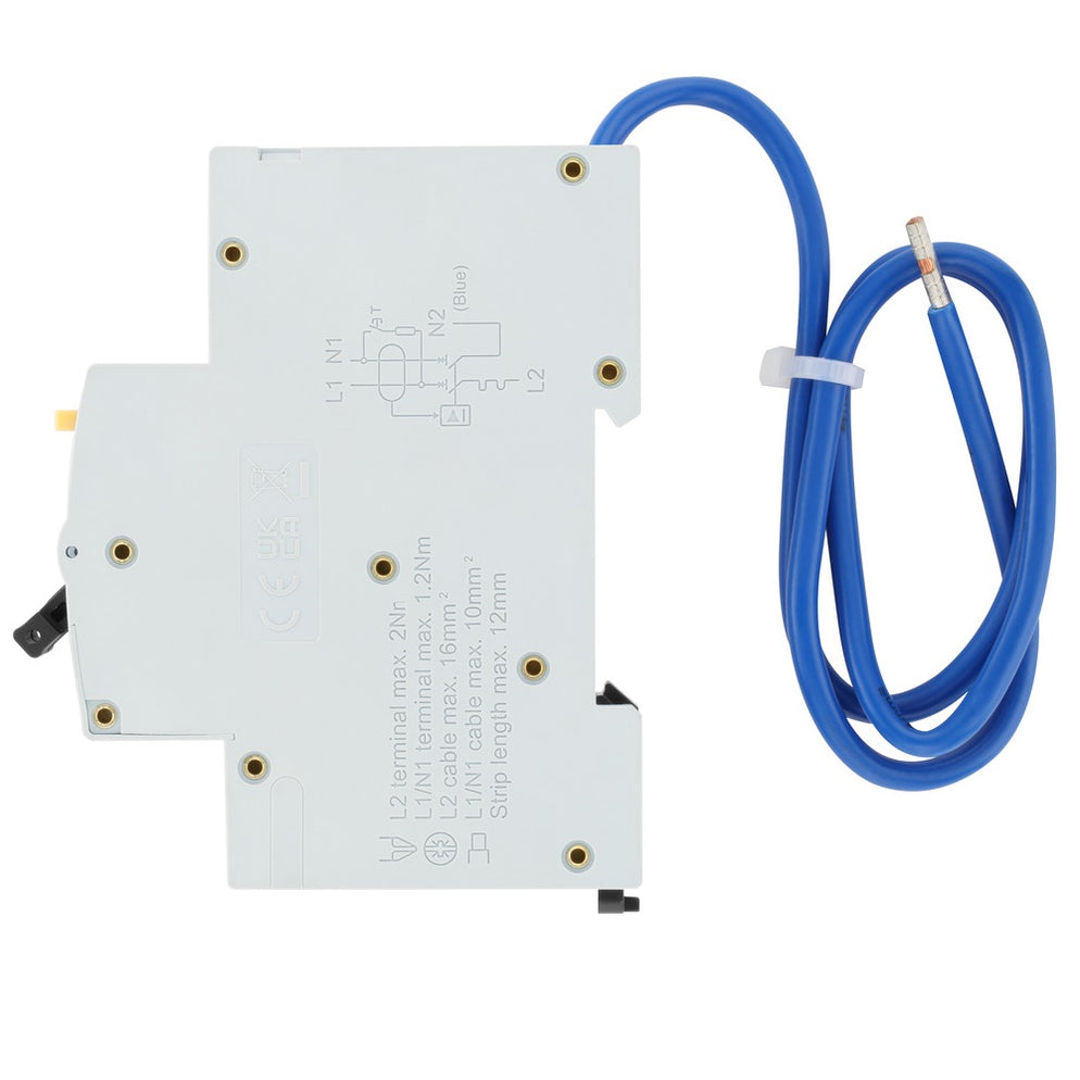 BG Circuit Protection Type A Double Pole B Curve RCBO 25A CUCRB25DPA ...