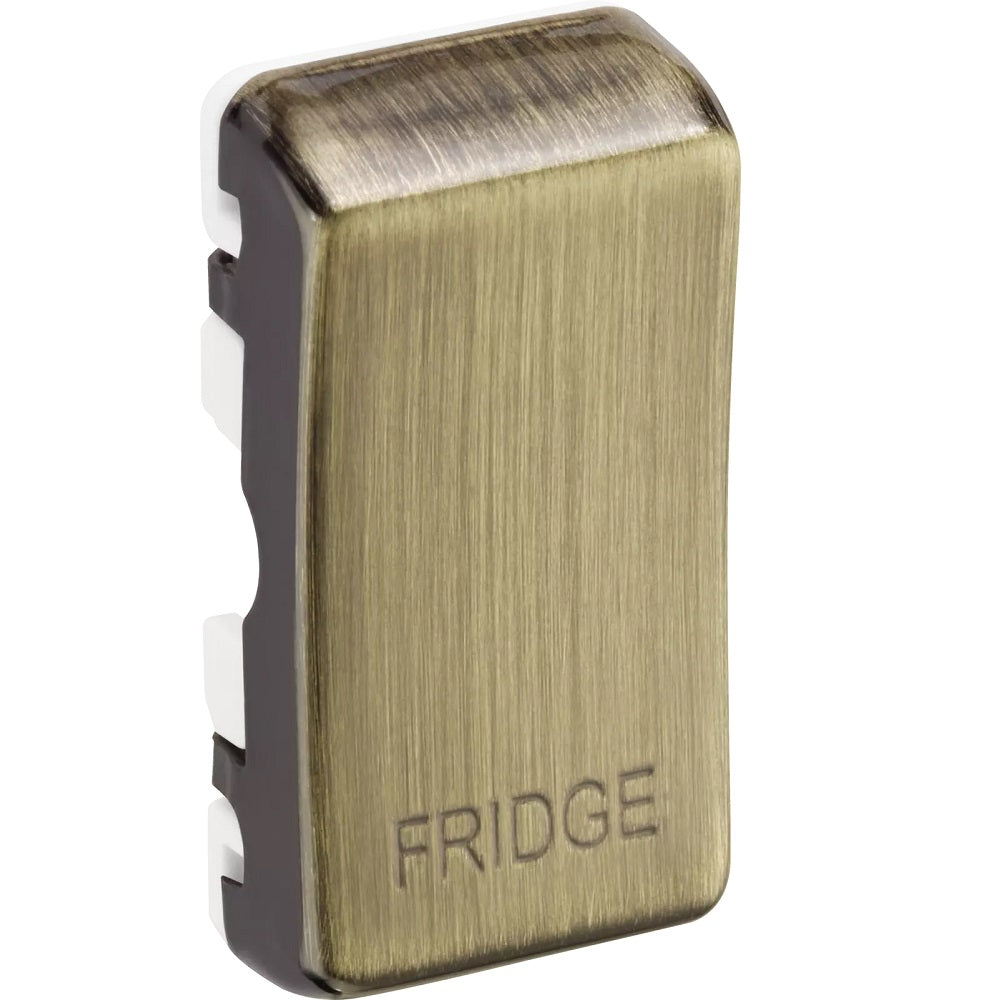 BG Grid Antique Brass Engraved 'Fridge' Rocker RRFDAB | RS Electrical ...