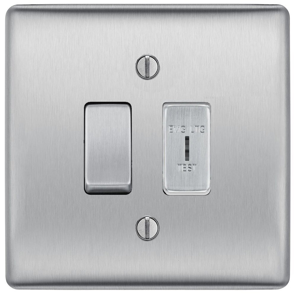 BG Nexus Metal Brushed Steel 2W & Emergency Key Switch NBS42EL | RS ...