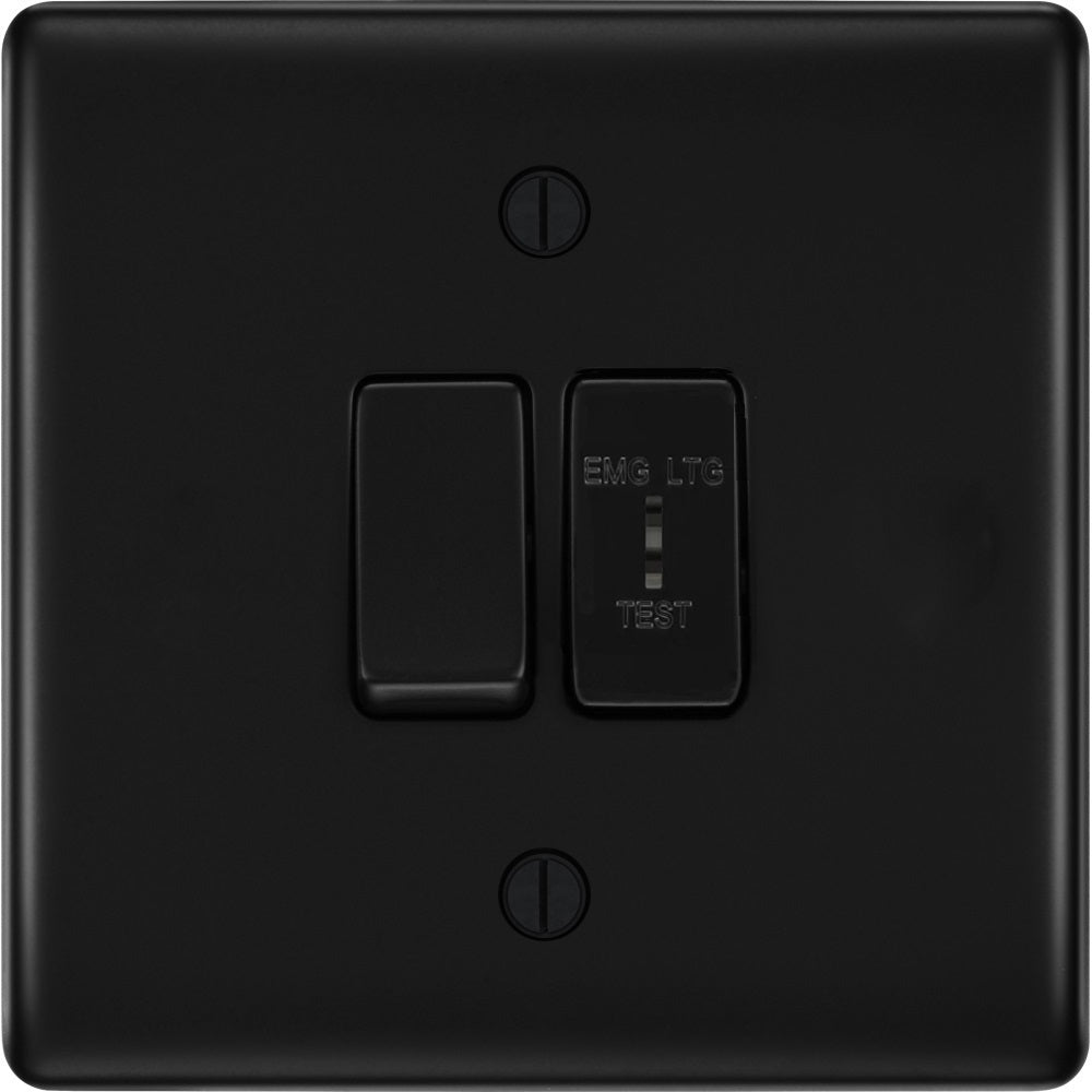 BG Nexus Metal Matt Black 2W & Emergency Key Switch NFB42EL | RS ...