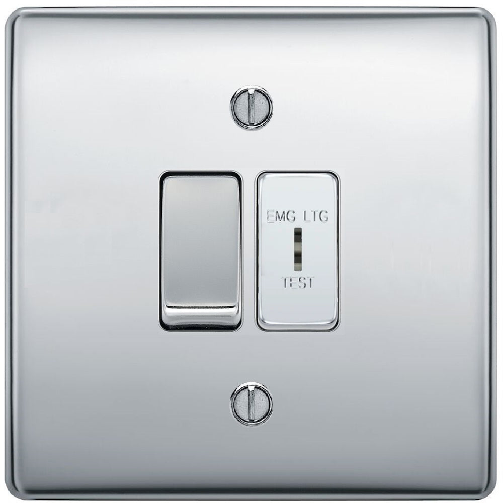 BG Nexus Metal Polished Chrome 2W & Emergency Key Switch NPC42EL | RS ...