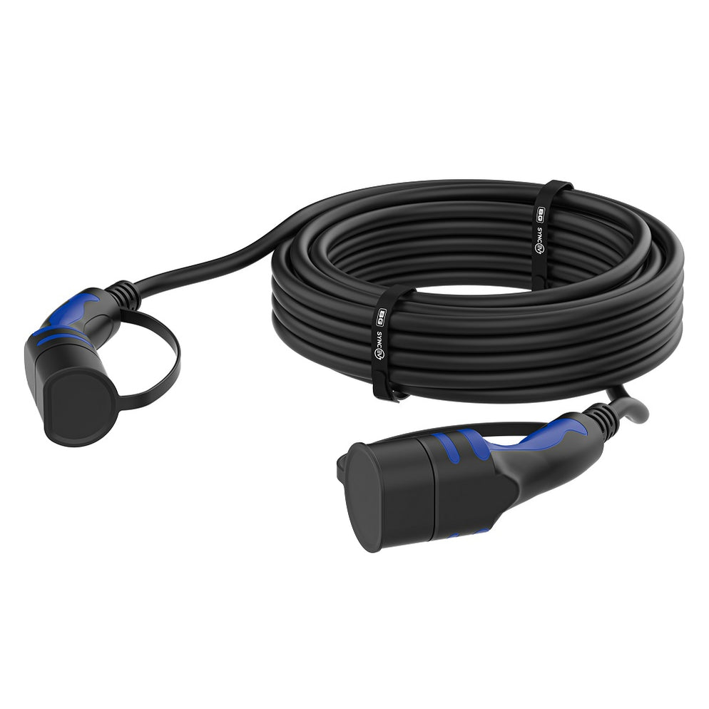 BG SyncEv 8m Charging Cable 22kw 3Phase Type2 EVC22328TL | RS ...