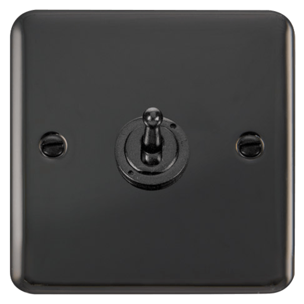 Click Deco Plus Black Nickel 1G Toggle Switch DPBN421 | RS Electrical ...