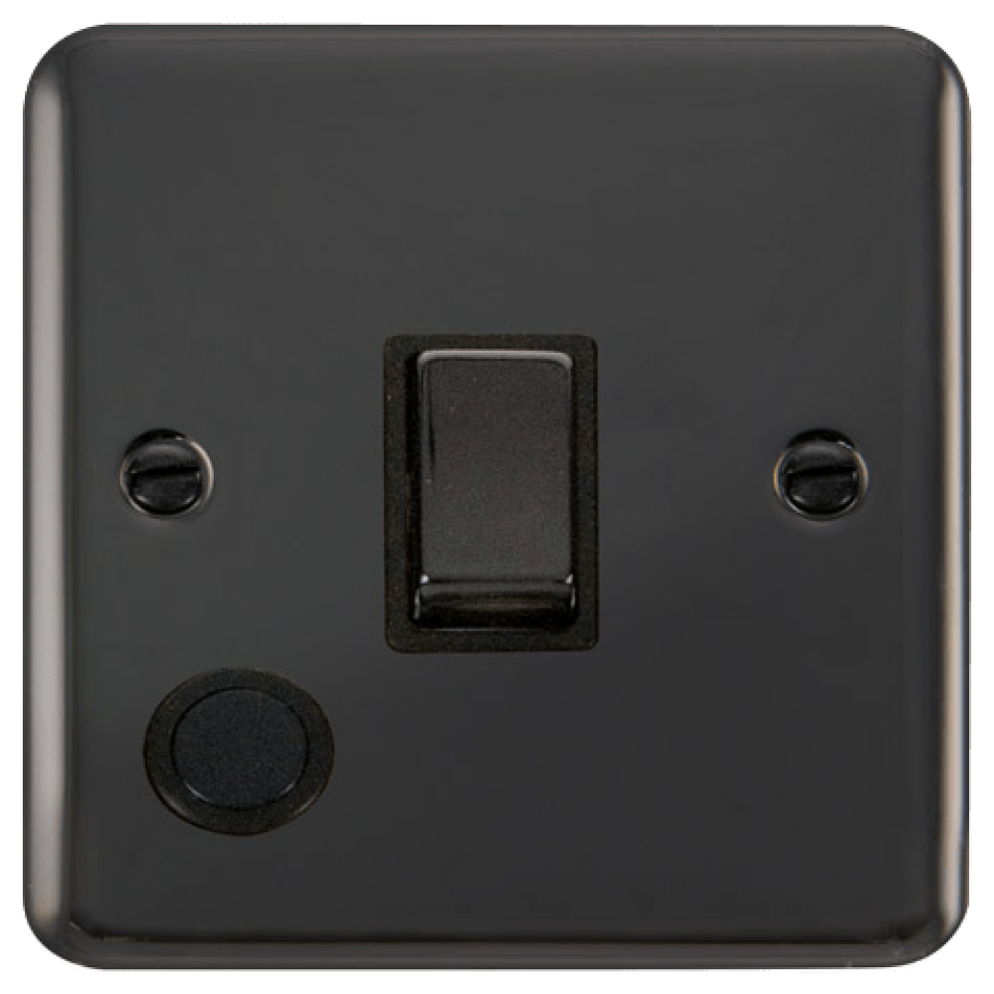 Click Deco Plus Black Nickel 20A Double Pole Switch with Flex DPBN522BK ...