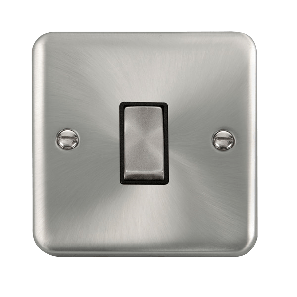 Click Deco Plus Satin Chrome Intermediate Switch DPSC425BK | RS ...