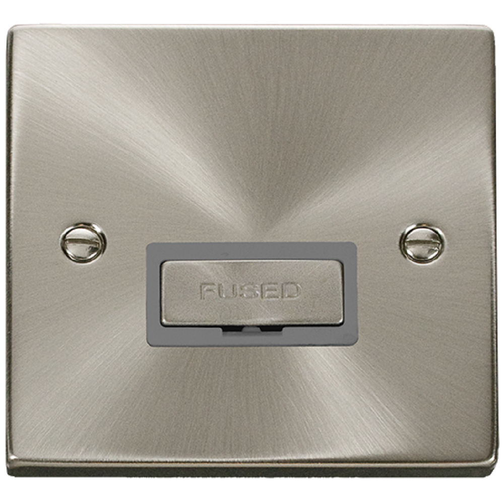 Click Deco Satin Chrome 13A Unswitched Spur VPSC750GY | RS Electrical ...