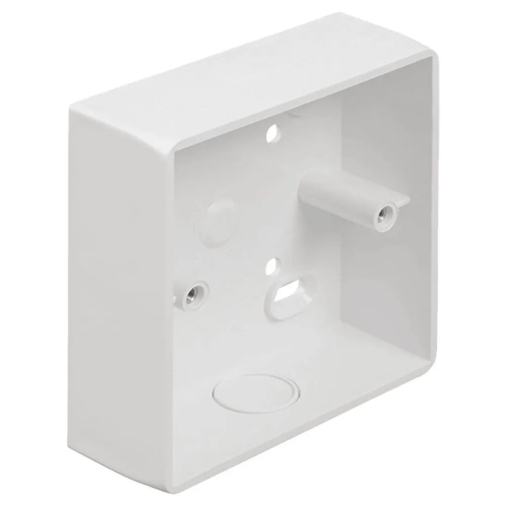 Conduit & Trunking PVC Back Box SB1RCWH | RS Electrical Supplies