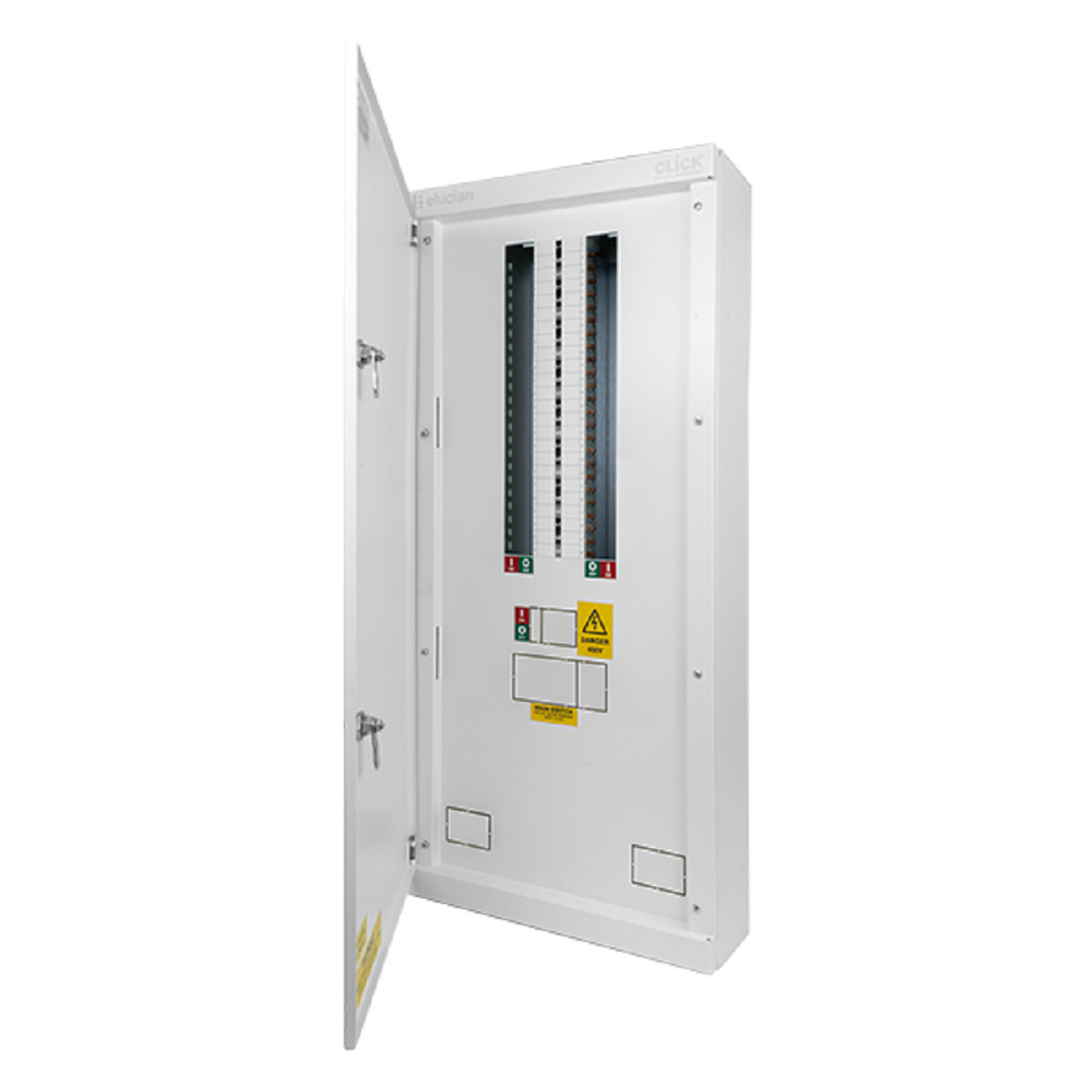 Elucian 3 Phase 20 Way 125A/250A Distribution Board Without Incomer ...