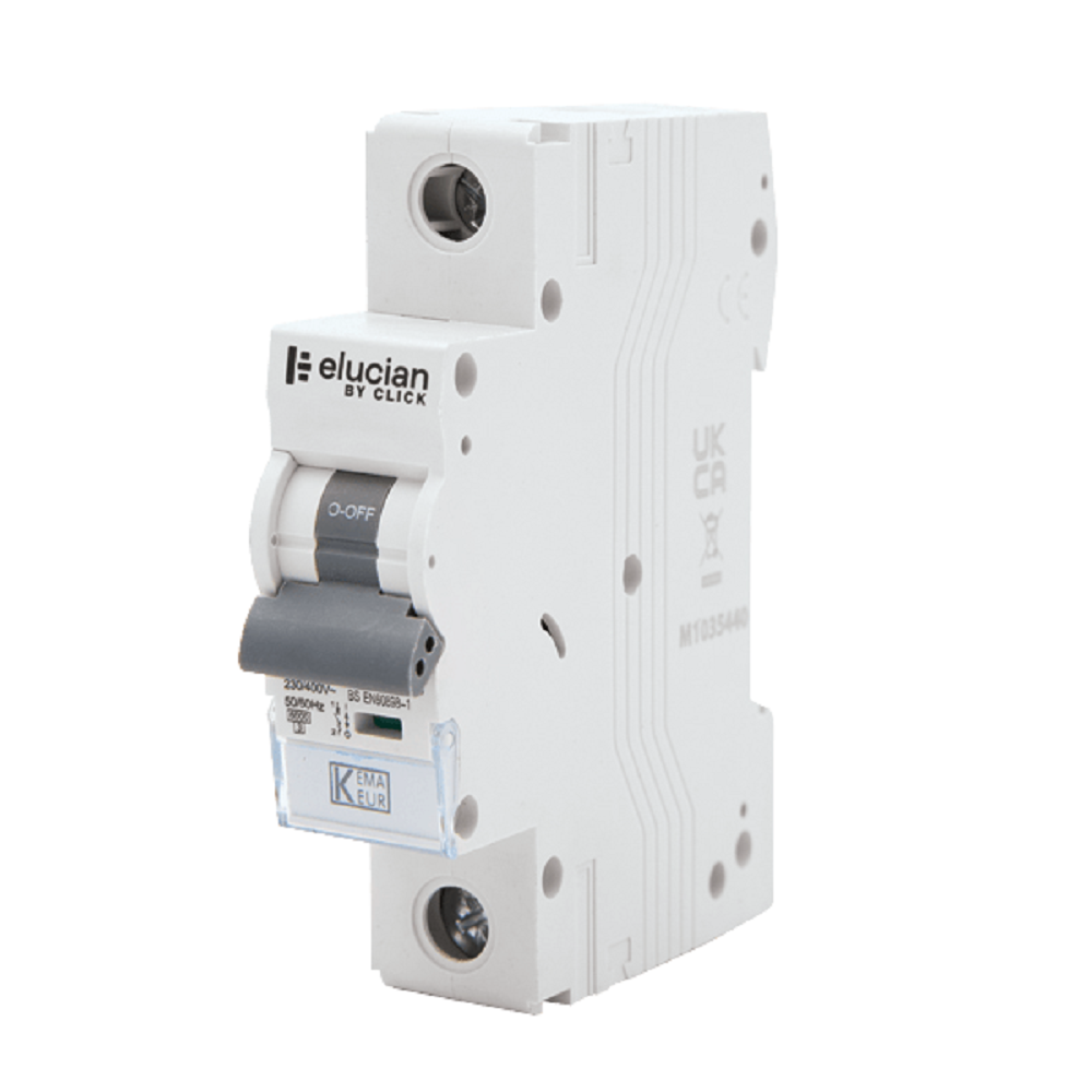 Elucian C Curve SP MCB 16A CU1MCB16C | RS Electrical Supplies