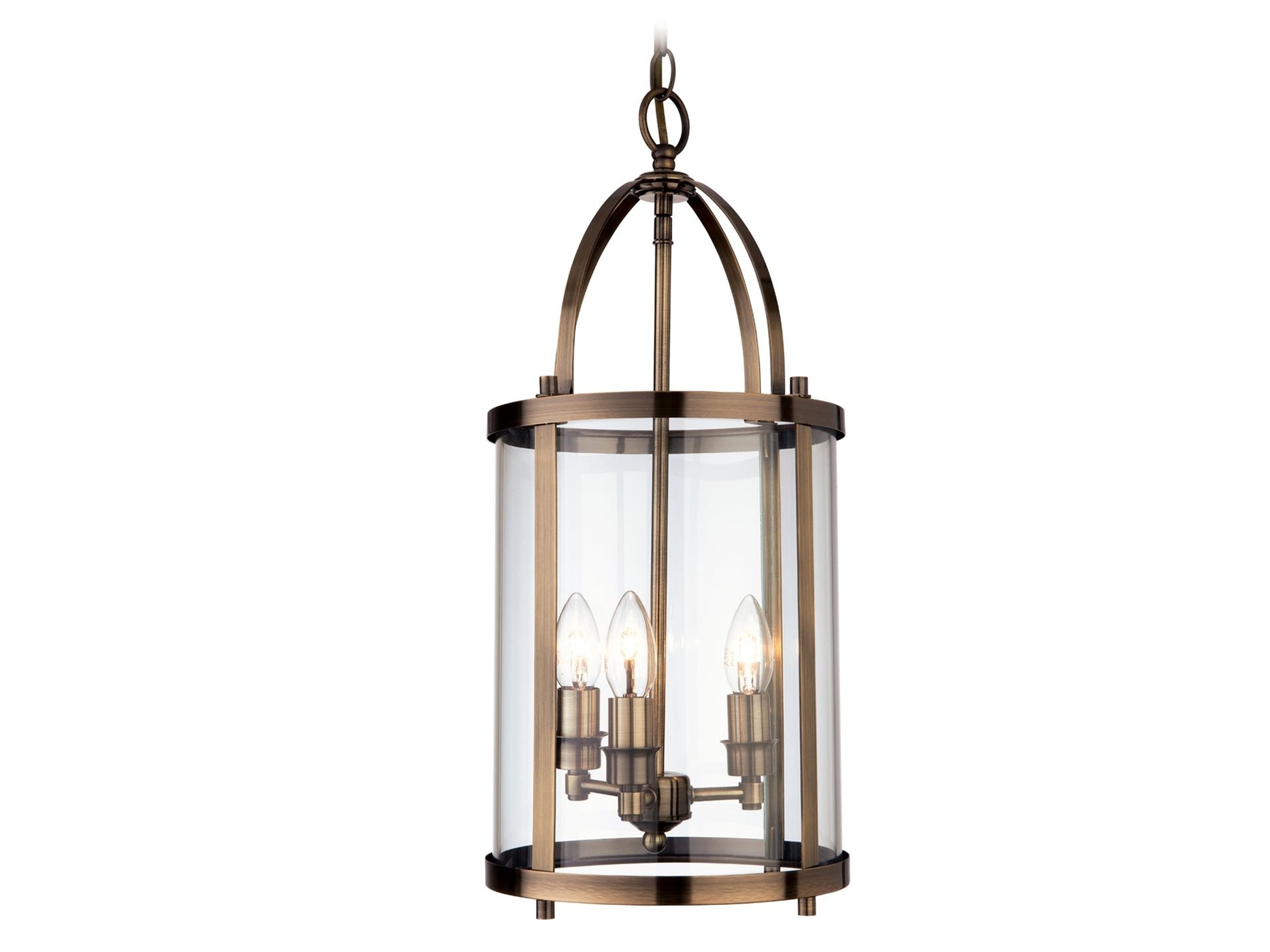 Firstlight Imperial Round Lantern Antique Brass 8301AB — RS Electrical ...