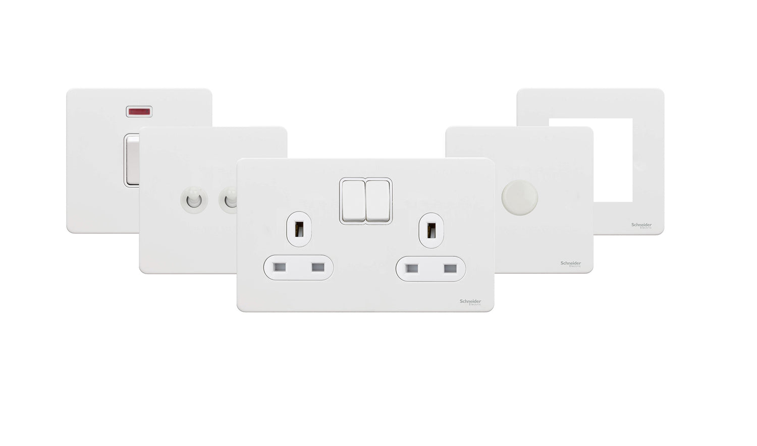 Schneider Ultimate Screwless White Metal 2A Socket GU3470WPW | RS ...