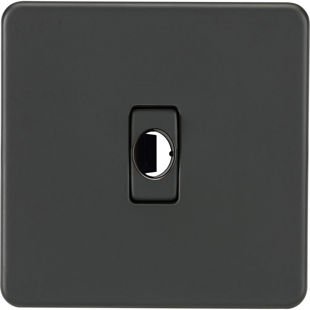 Knightsbridge Screwless Anthracite Flex Outlet SFFLEXAT | RS Electrical ...