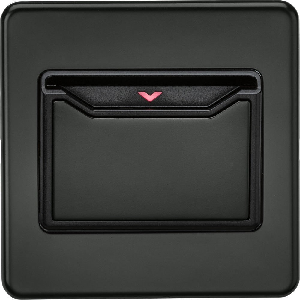 Knightsbridge Screwless Anthracite Hotel Key Card Switch SFCARDAT | RS ...