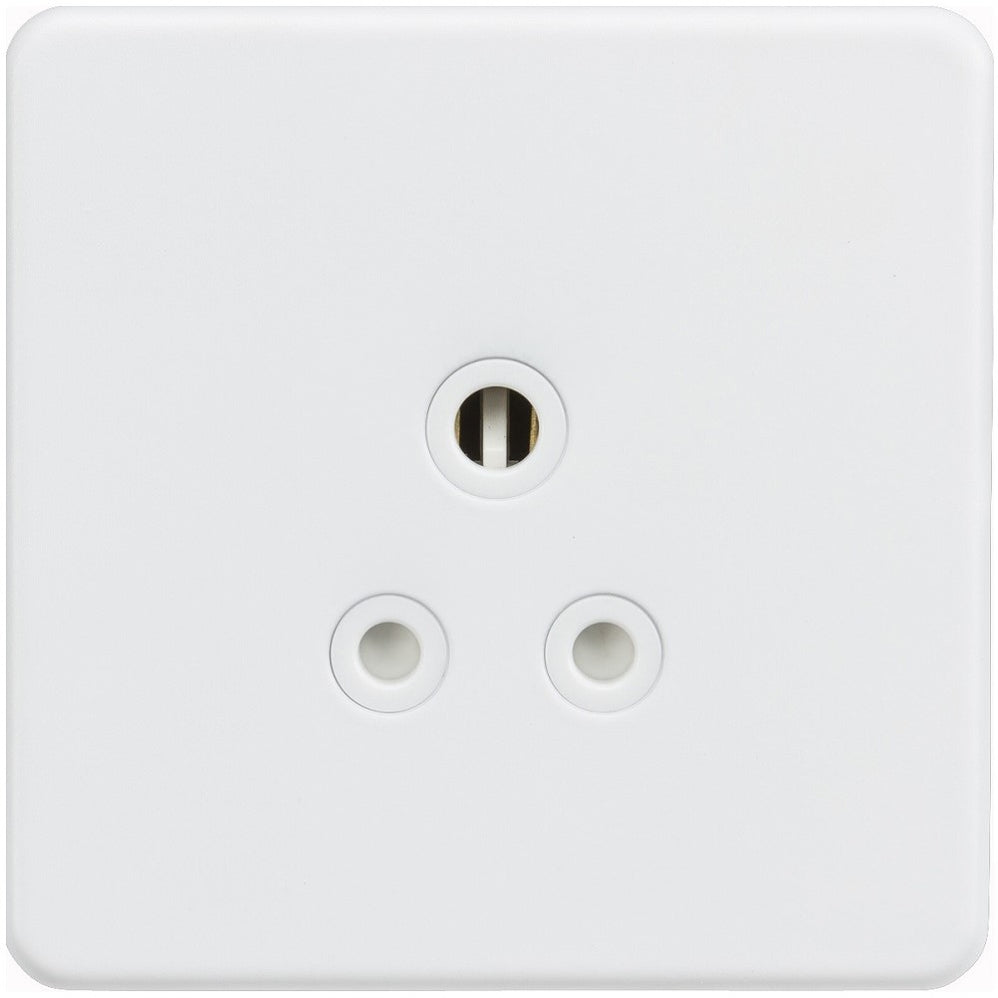 Knightsbridge Screwless Matt White 1G Light Switch SF2000MW | RS ...