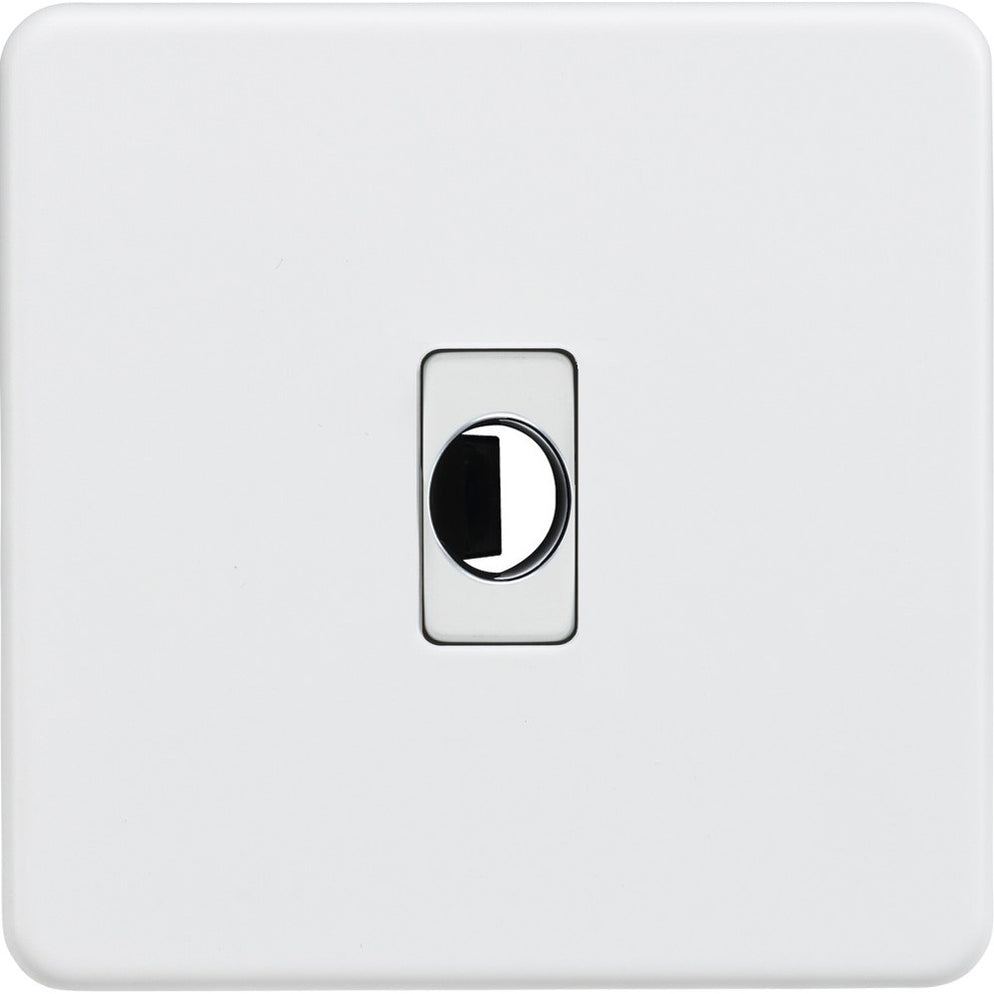 Knightsbridge Screwless Matt White Flex Outlet SFFLEXMW | RS Electrical ...