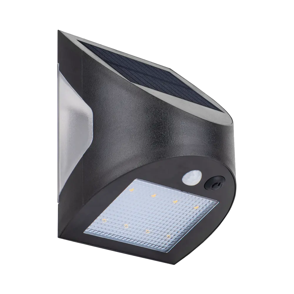 Luceco Prysm Black Solar Bulkhead LEXSW30B40 | RS Electrical Supplies