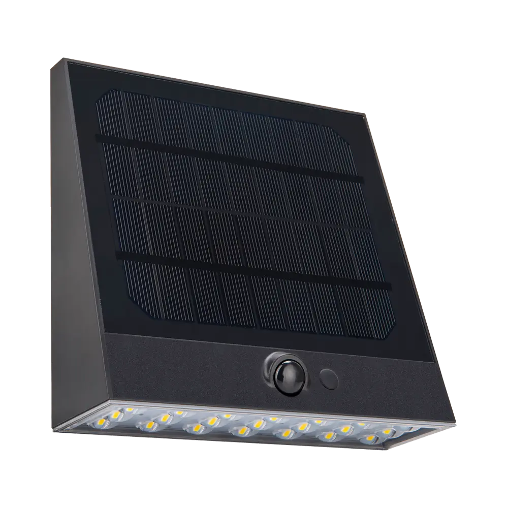 Luceco Stealth Solar Wall Light LEXSWW100B30 | RS Electrical Supplies
