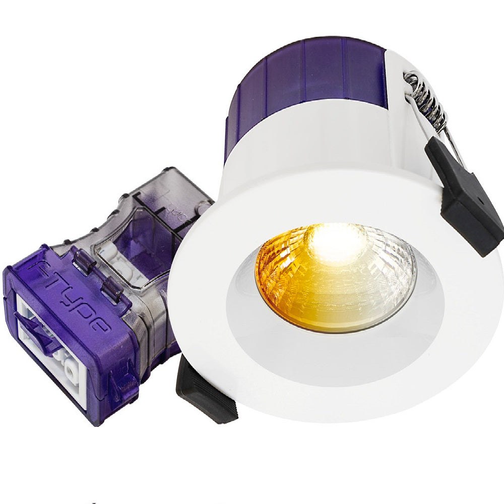 Luceco FType Ultra Regressed Fire Rated Downlight Dim-2-Warm UTR6WD2W | RS Electrical Supplies