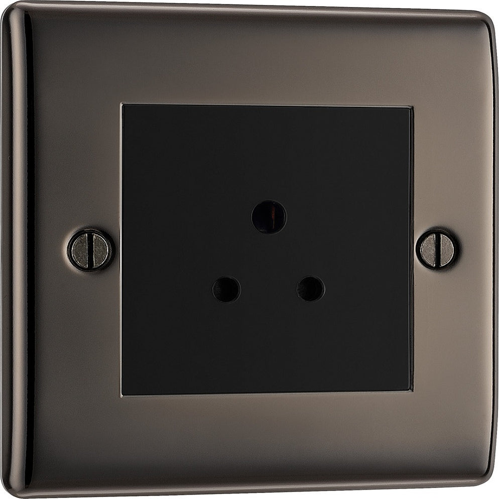 BG Nexus Metal Black Nickel 2A Unswitched Socket NBN28B | RS Electrical ...