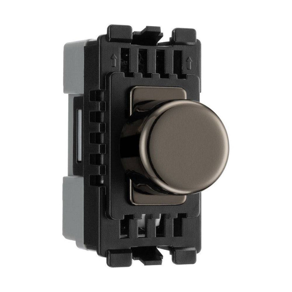 BG Black Nickel Dimmer Grid Switch RBNDLT | RS Electrical Supplies