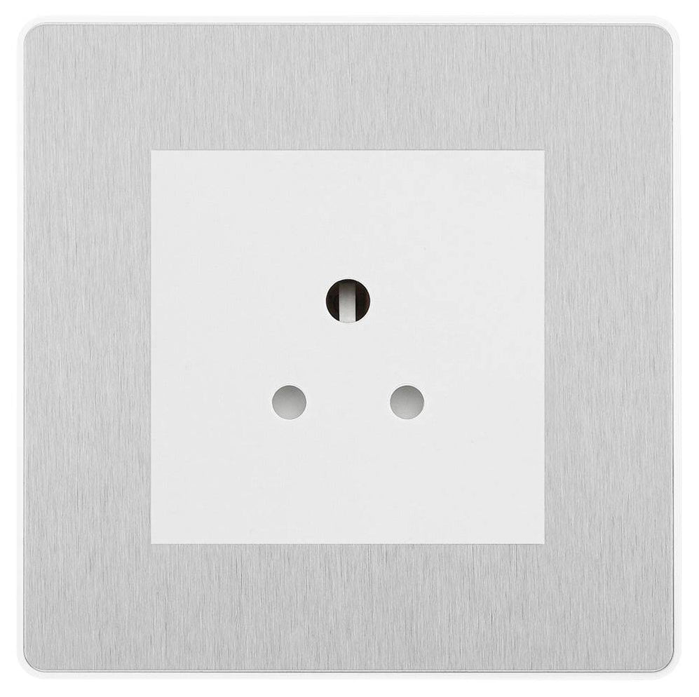 BG Evolve Brushed Steel 2A Unswitched Socket PCDBS2AUSSW | RS ...