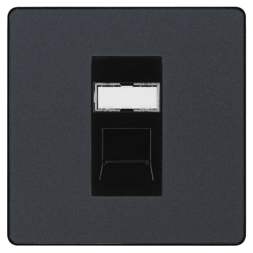 BG Evolve Matt Grey 13A Double Socket PCDMG22B | RS Electrical Supplies