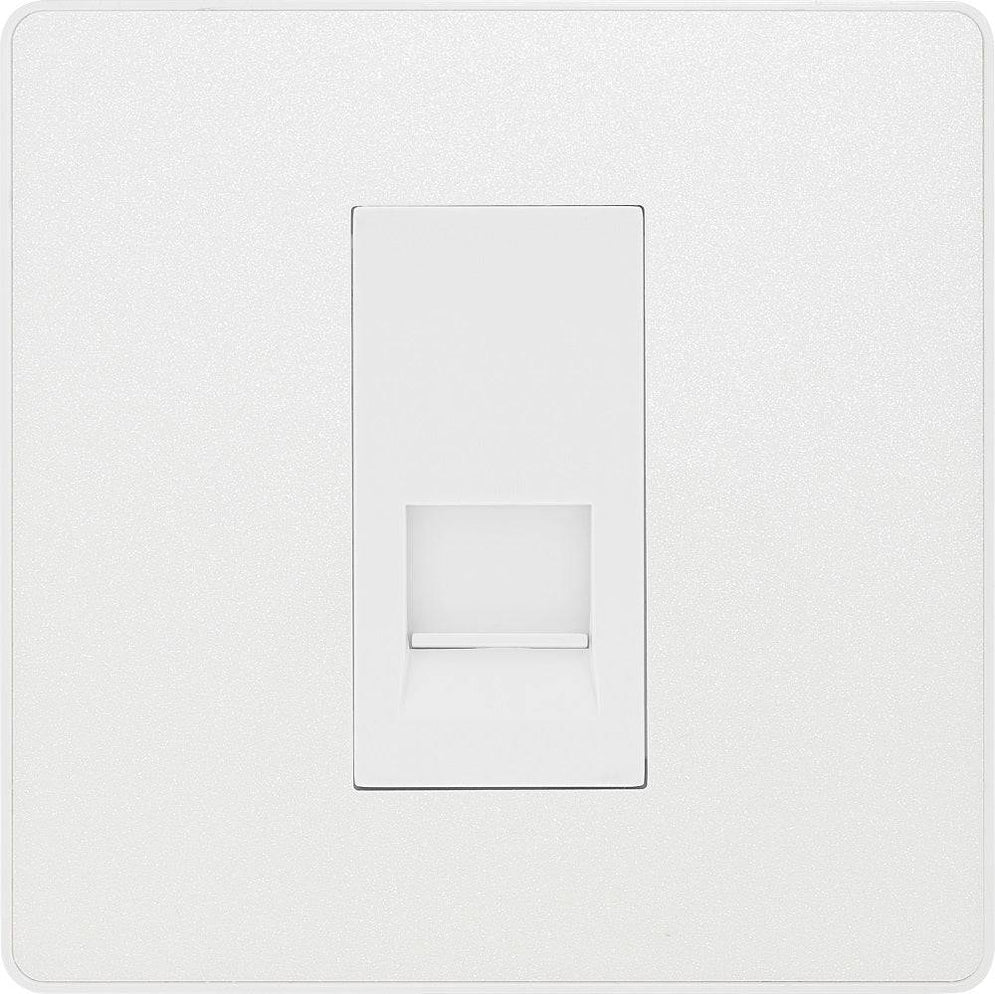 BG Evolve Pearl White Secondary Telephone Socket PCDCLBTS1W | RS ...