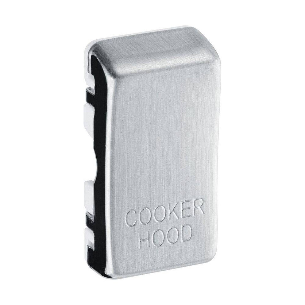 BG Grid Brushed Steel Engraved 'Cooker Hood' Rocker RRCHBS | RS ...