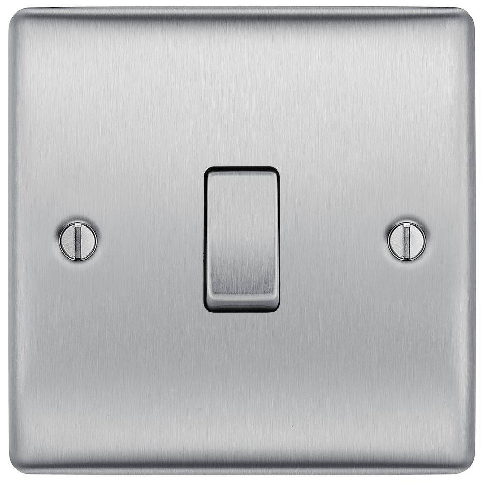 BG Nexus Metal Brushed Steel Switches & Sockets | RS Electrical Supplies