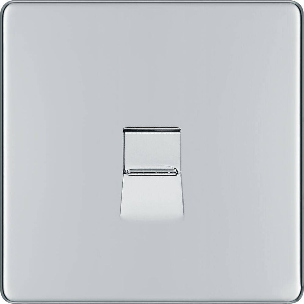 BG Nexus Screwless Polished Chrome Master Telephone Socket FPCBTM1 | RS ...