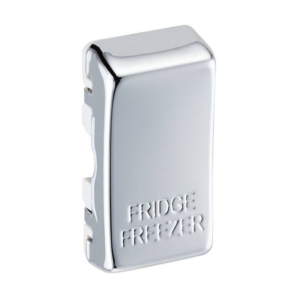BG Polished Chrome Grid Engraved 'Fridge Freezer' Rocker RRFFPC | RS ...