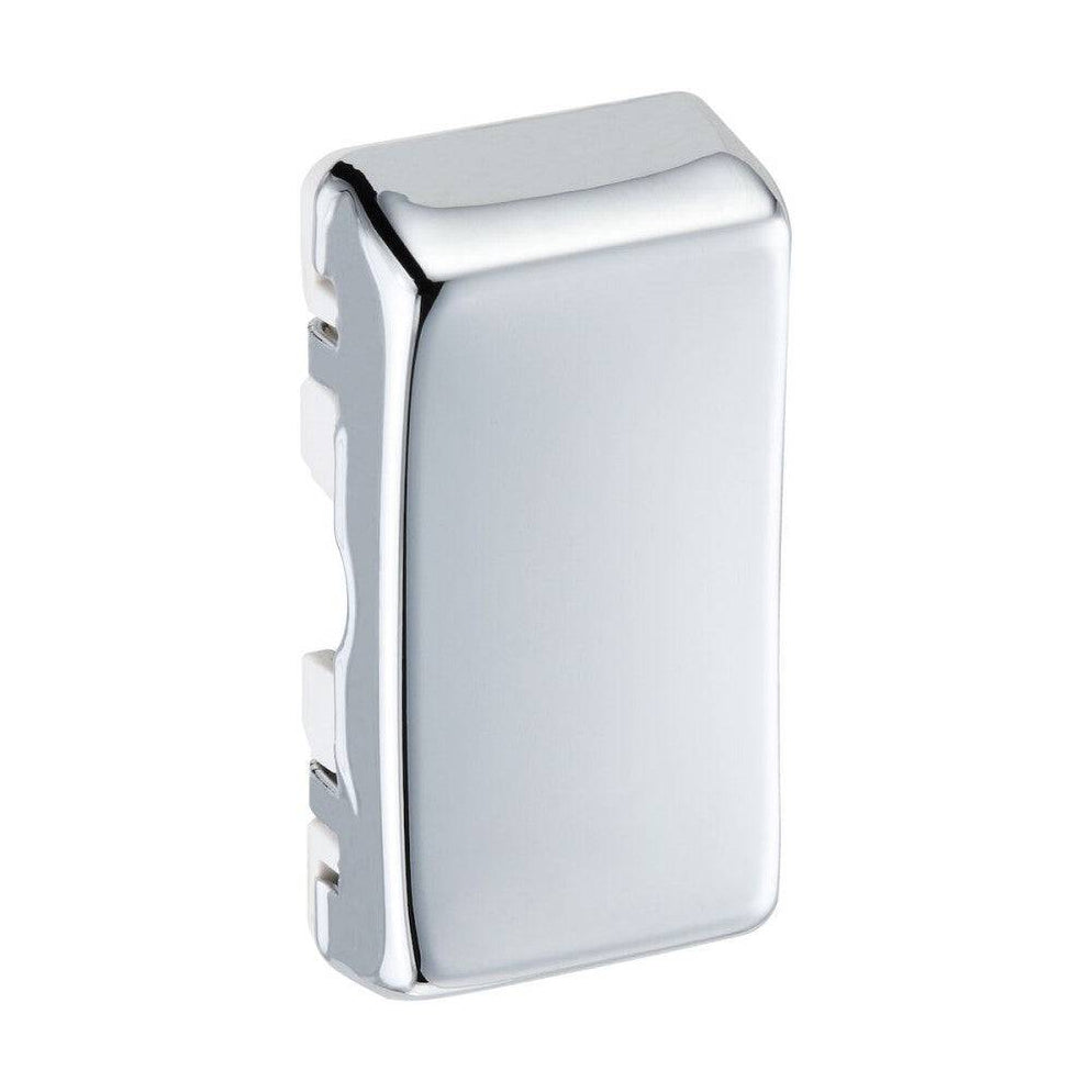 BG Polished Chrome Grid Unprinted Rocker RRUPPC | RS Electrical Supplies