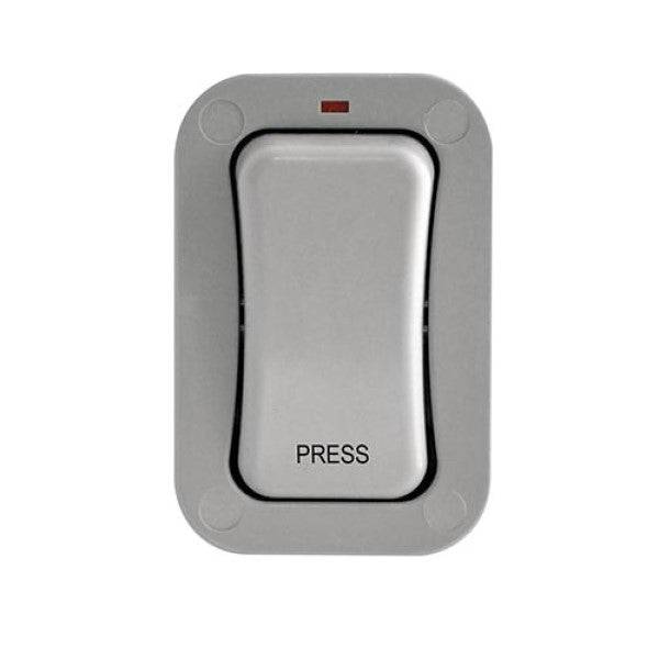 BG Storm Weatherproof 1G Retractive Switch Slim WP14S | RS Electrical ...