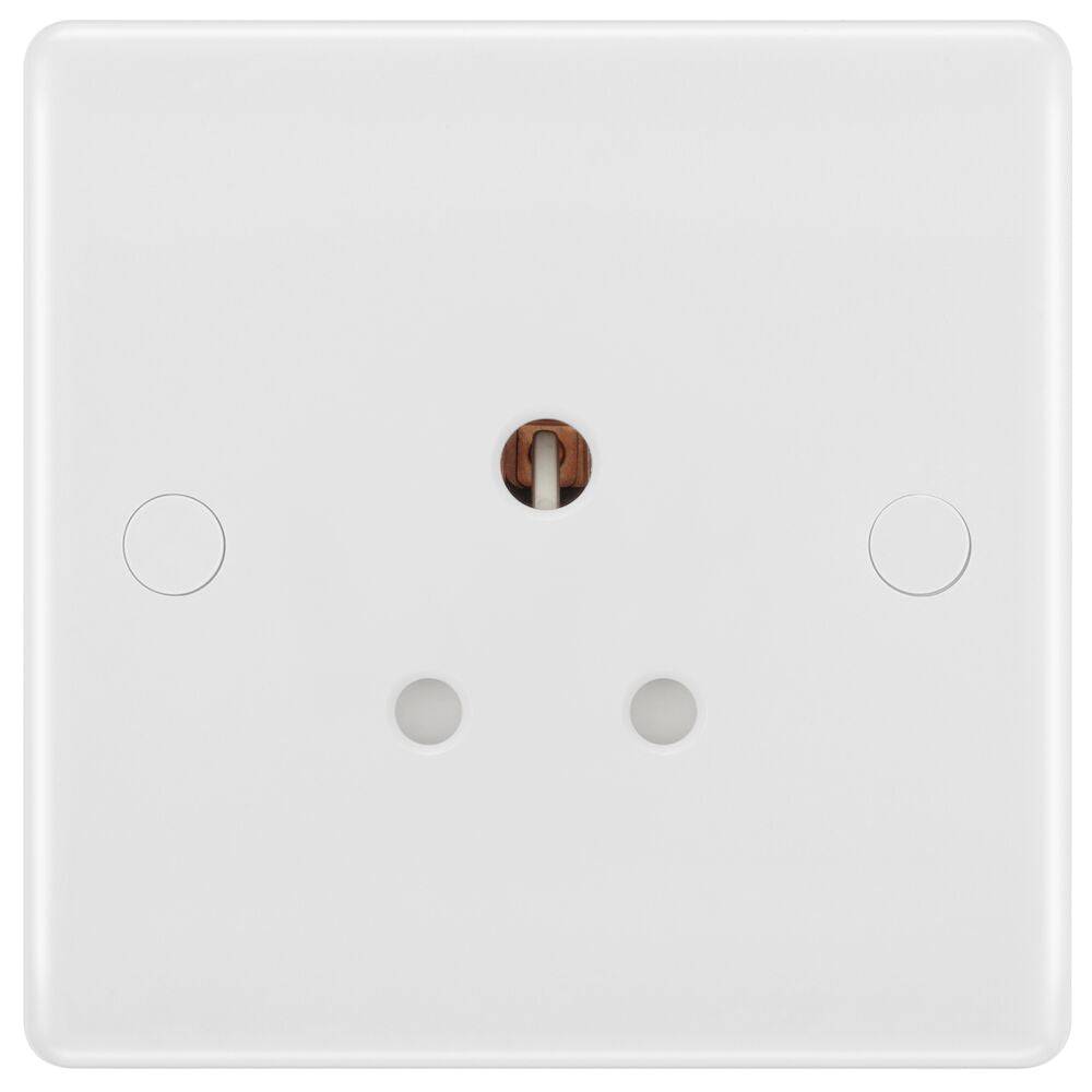 BG White Moulded 5A Unswitched Socket 829 | RS Electrical Supplies