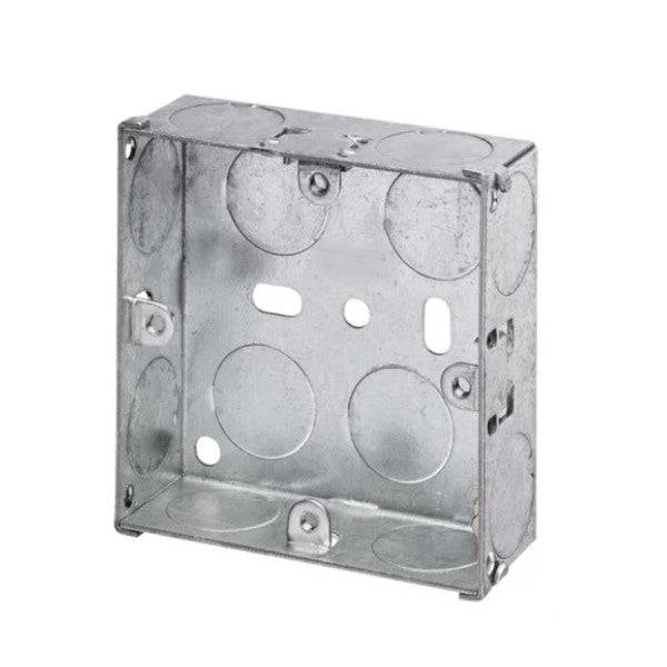 25mm Single Back Box SB251 | RS Electrical Supplies