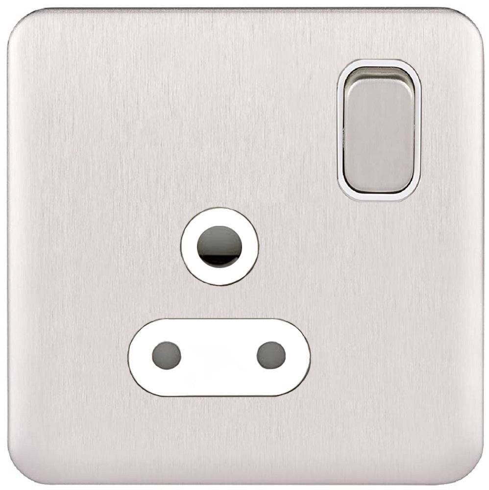 Schneider Lisse Deco Stainless Steel 15A Socket GGBL3090WSSS | RS ...